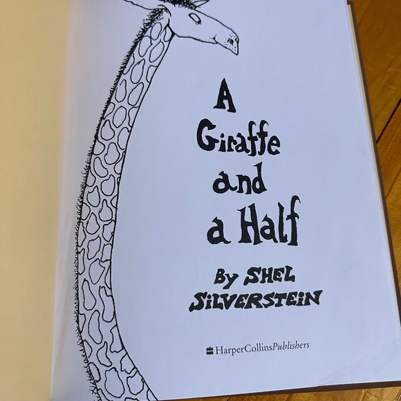 Toys | A Giraffe And A Half By Shel Silverstein 214 Hardcover | Poshmark